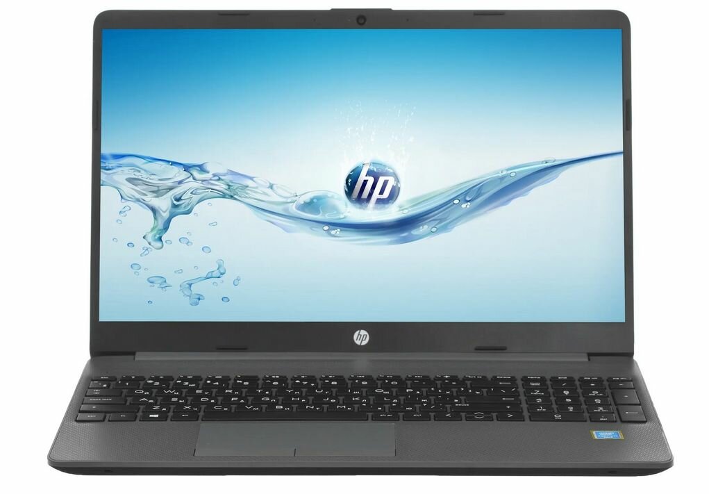 15,6" Ноутбук HP 15-DW1036UR (201N6EA) серый - 1920x1080, IPS, Intel Pentium Gold 6405U, ядра: 2 x 2,4 ГГц, 4 ГБ, SSD 256 ГБ, Intel UHD Graphics, Windows 10 Home