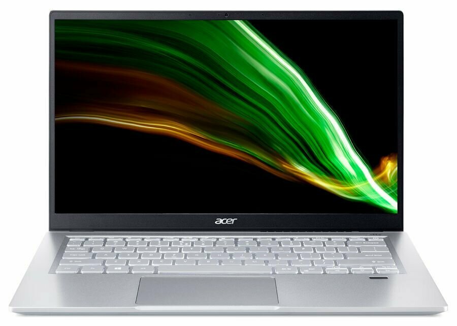 14" Ноутбук Acer Swift 3 SF314-43-R0AL (NX. AB1ER.004) серебристый - 1920x1080, IPS, AMD Ryzen 3 5300U, ядра: 4 x 2,6 ГГц, 8 ГБ, SSD 256 ГБ, AMD Radeon, Windows 10 Pro