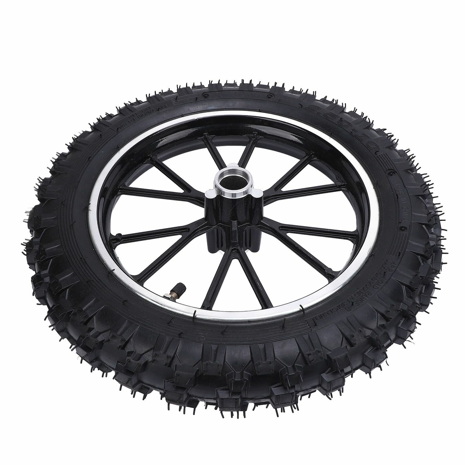 2.5-10 передняя шина с внутренней камерой ступицы резиновая износостойкая 10-дюймовая шина ступицы колеса для 49 куб. см небольших внедорожных мотоциклов черного цвета