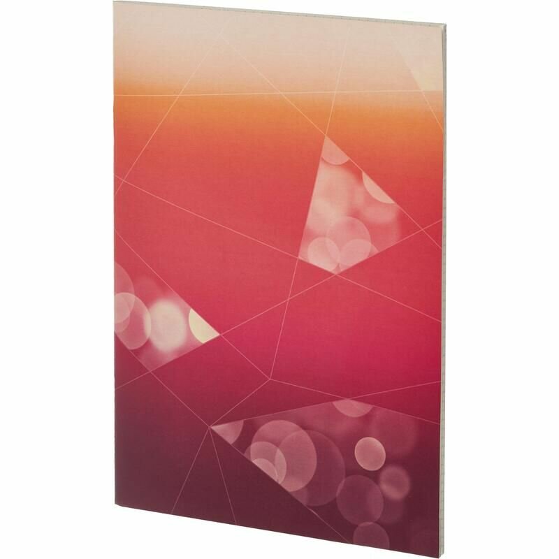 Тетрадь общая Attache Ice Красный/фиолетовый А4- 48 листов в клетку на скрепке