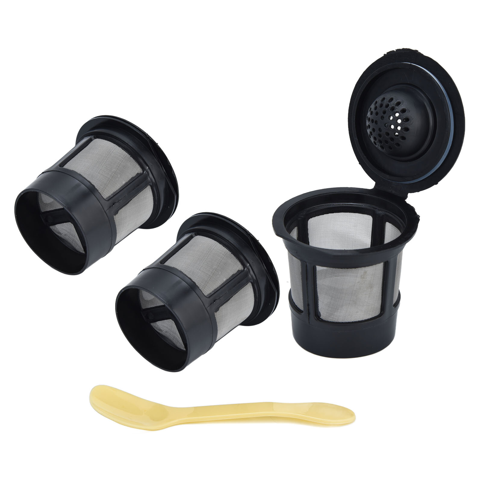 Кофейный Капсульный Фильтр: 5.1x5x4.6 см Многоразовая Капсула Для Кофе - Экономия И Удобство Кофейная Чашка Для Кофемашины For Безотходное Использование