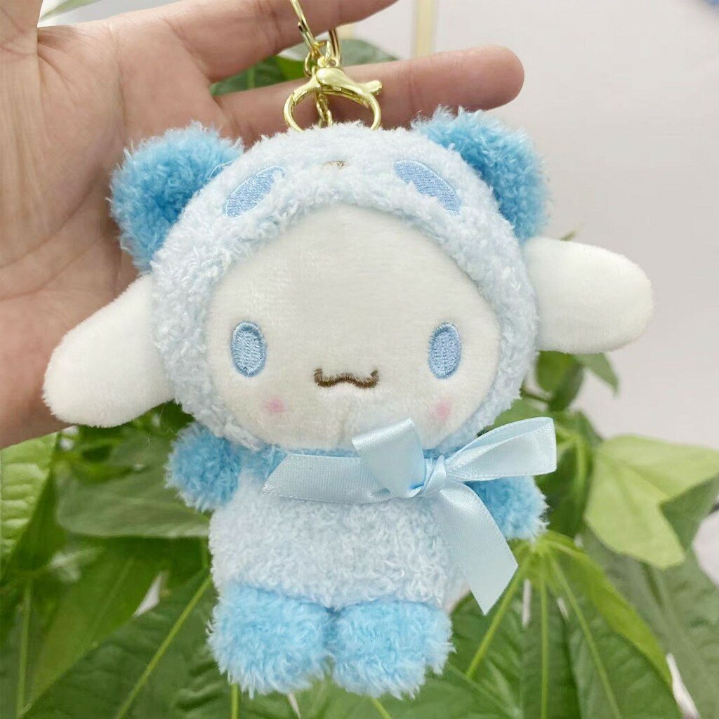 Цветной плюшевый брелок куклы с курамии для любителей милых аксессуаров циннаморолль брелок
