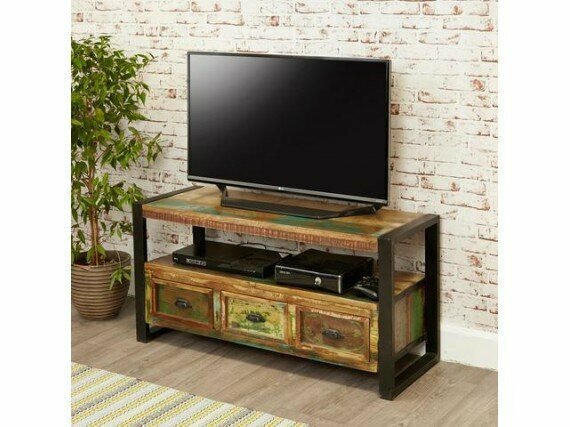 Деревянный комод для дома в стиле лофт модель Ренкли