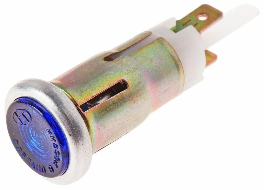 Лампа контрольная 12В синяя освар арт. 122.3803 (1шт)