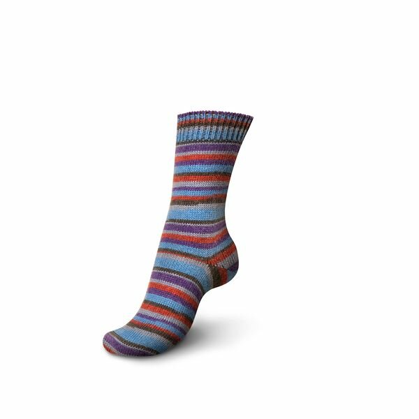 Носочная пряжа Regia Festival Color Design Line by Kaffe Fasset (03862 Blue velvet color)