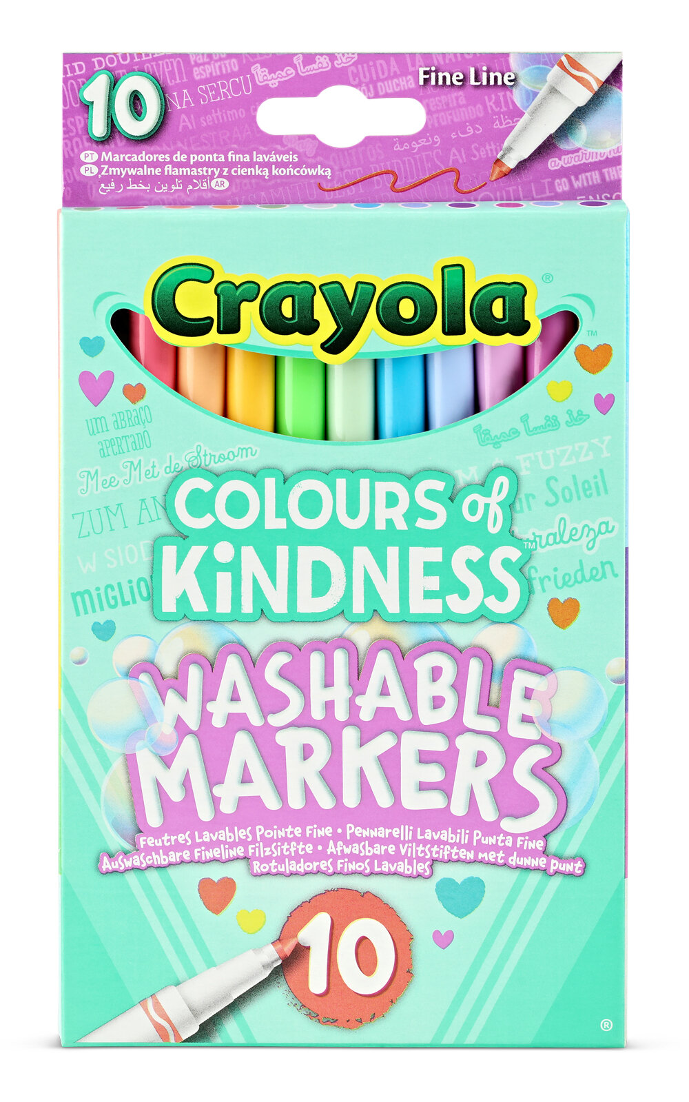 Фломастеры Crayola 10 шт.