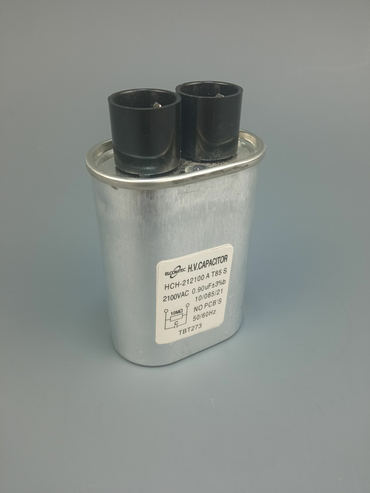 Высоковольтный конденсатор HCH-212100A 0,90 мкФ 2100V для СВЧ