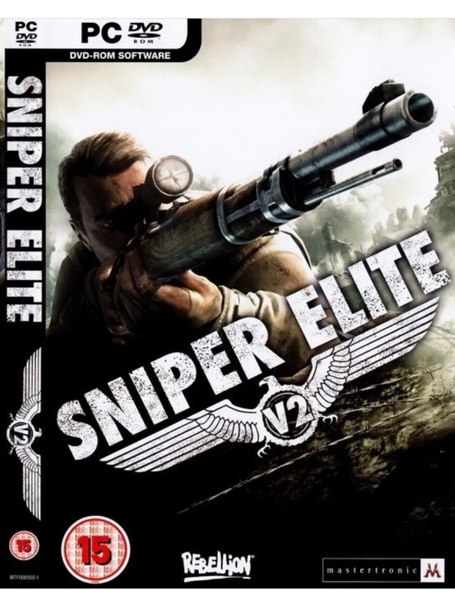Sniper Elite V2 (2012) игра для ПК (на DVD диске)