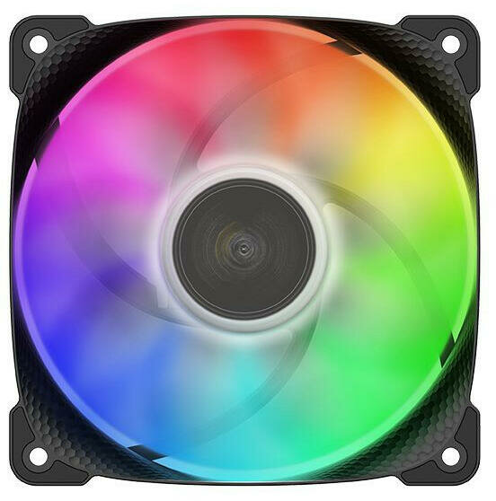 Вентилятор для корпуса Geometric Future Squama 2501B 5V ARGB Black (1F2501B112000) (GF_SQM-2501B-SP)