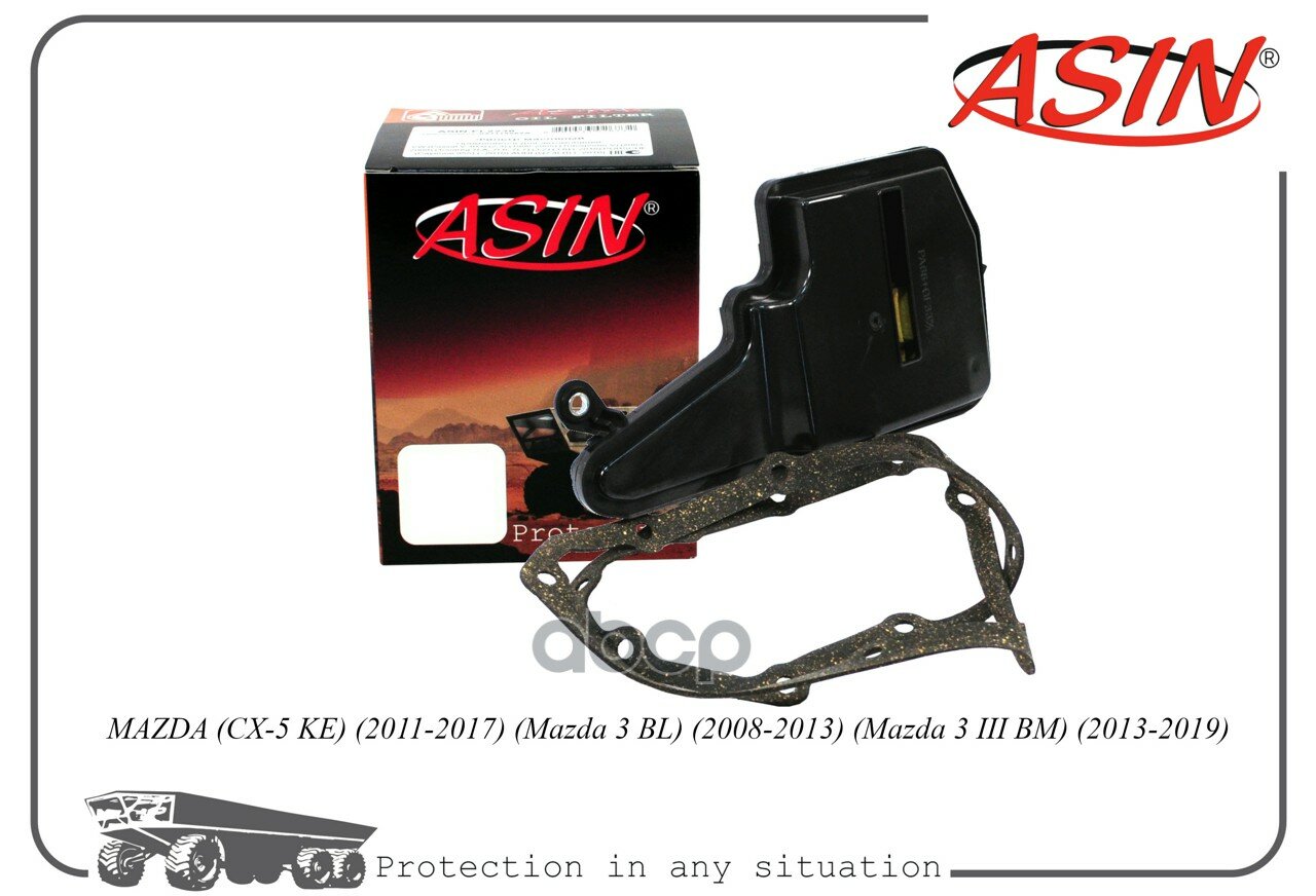 Фильтр масляный АКПП FZ0121500/ASIN. HD238 ASIN ASIN арт. ASINHD238