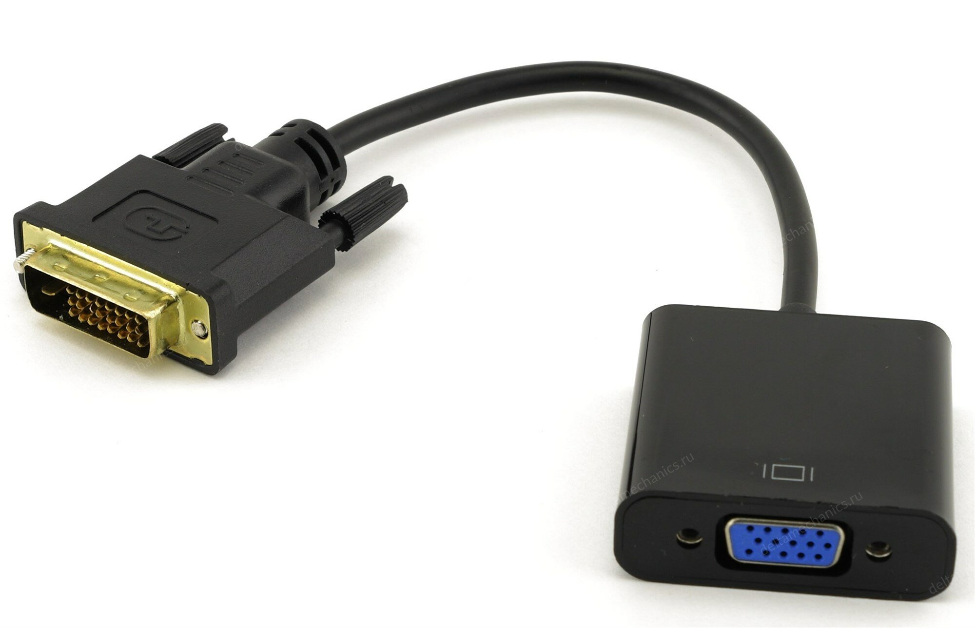 Переходник-конвертер DVI-D (25M) -> VGA (15F) кабель 0.1м