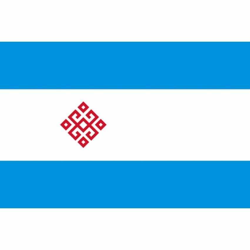 Флаг Медведевского района 135x90 см.