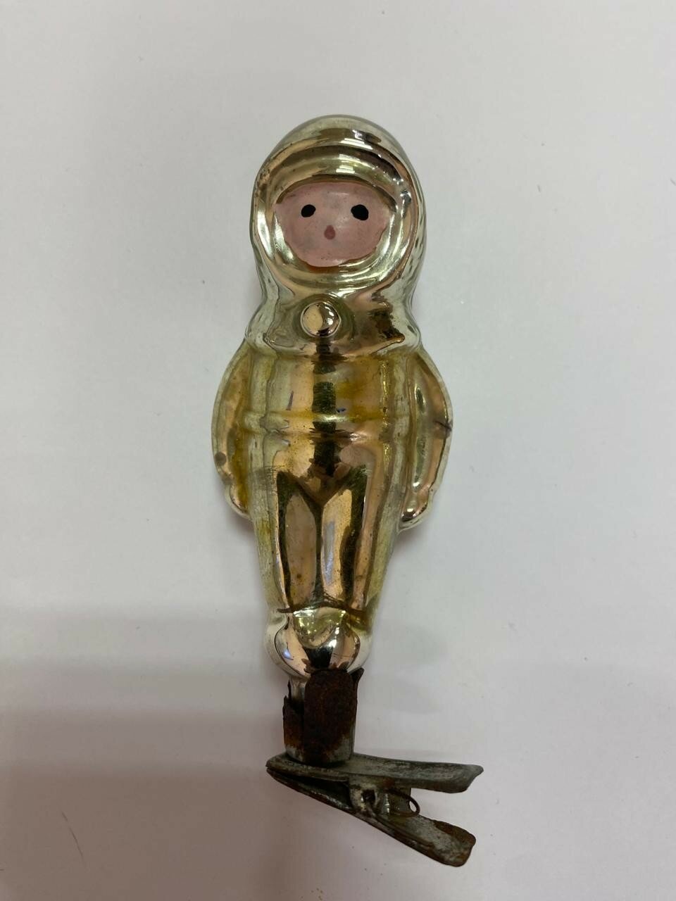 Игрушка на елку Космонавт ("Карнавал") Винтаж из СССР