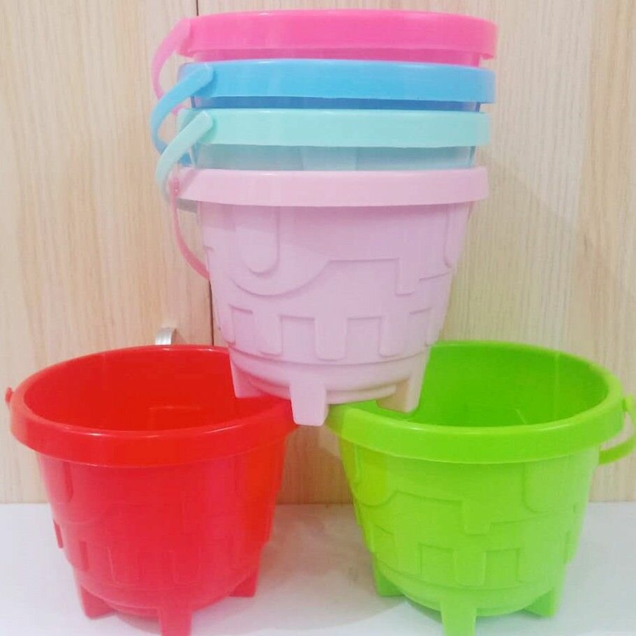 Серия нескольких пляжных ведер, водяное ведро, рыболовное , пластиковое , инструменты для игр с песком и снегом детей, замковое