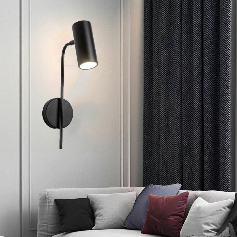 Скандинавское современное простое настенное бра для спальни, гостиной, кухни, зеркального освещения прихожей отеля, золотой настенный светильник