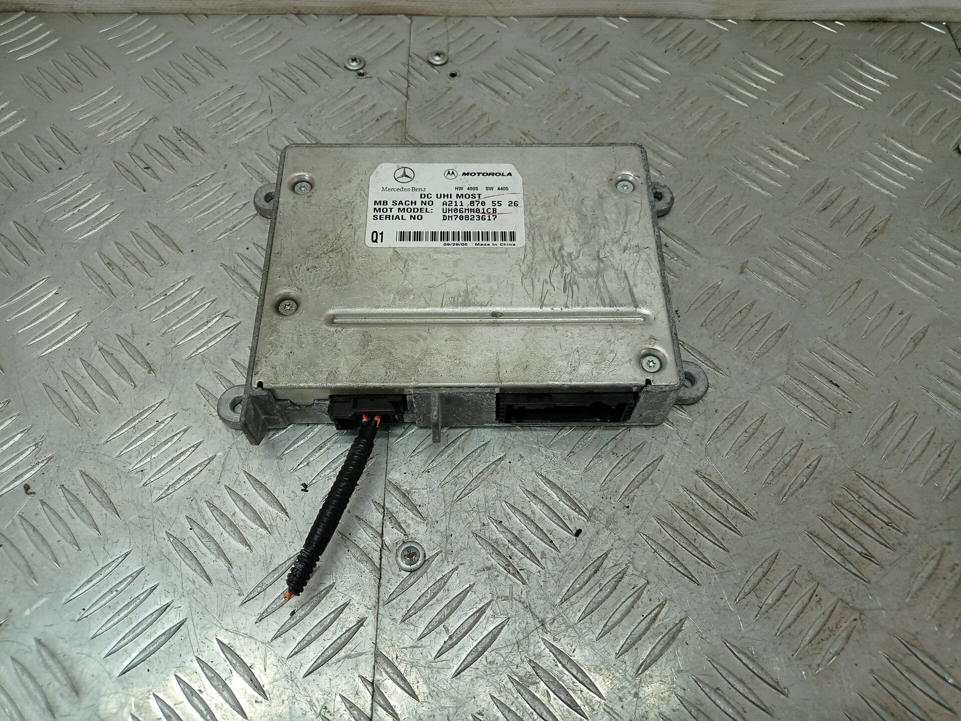 Блок управления телефоном Mercedes-Benz GL X164 X164.822 2006 A2118705526