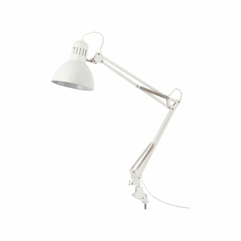 TERTIAL терциал IKEA икеа Лампа рабочая, белый