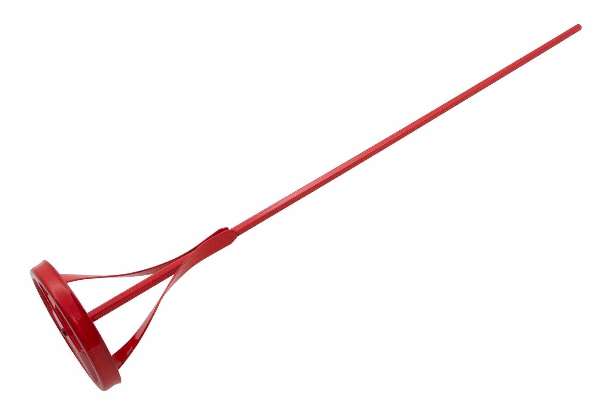 Миксер строительный DENZEL для красок, 100х8х600 мм, шестигранный хвостовик (848757)