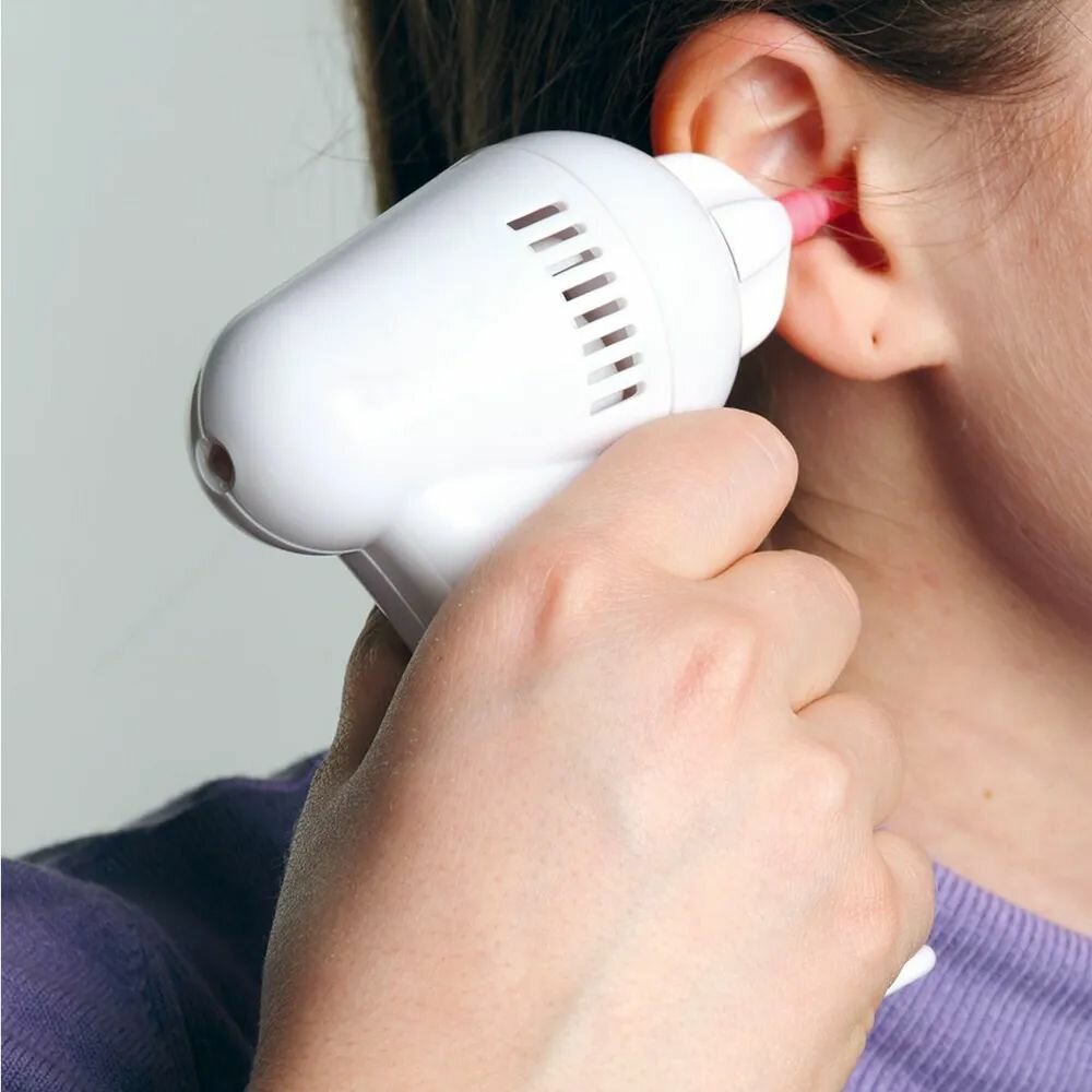 Прибор для чистки ушей "Чистые ушки" вакуумный для взрослых и детей