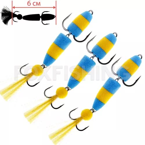 Мандула Next Mandula XS 6см. №051 3шт.