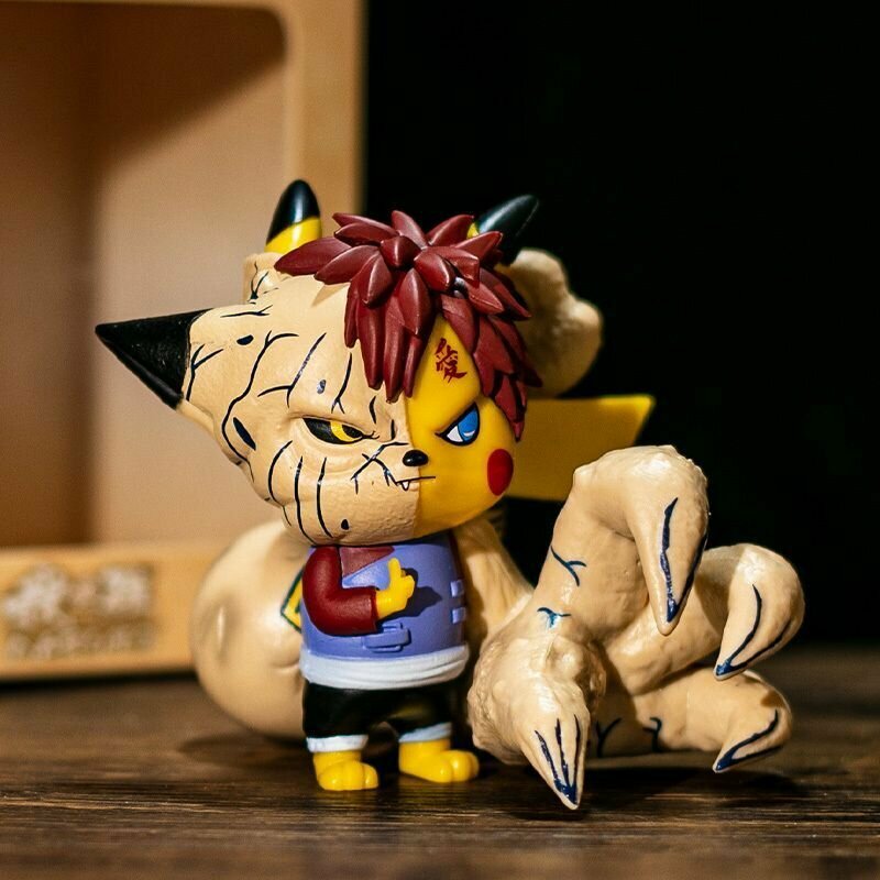 Аниме Фигурка Наруто/Naruto, Гаара/Gaara (10см, пакет),10, светло-желтый