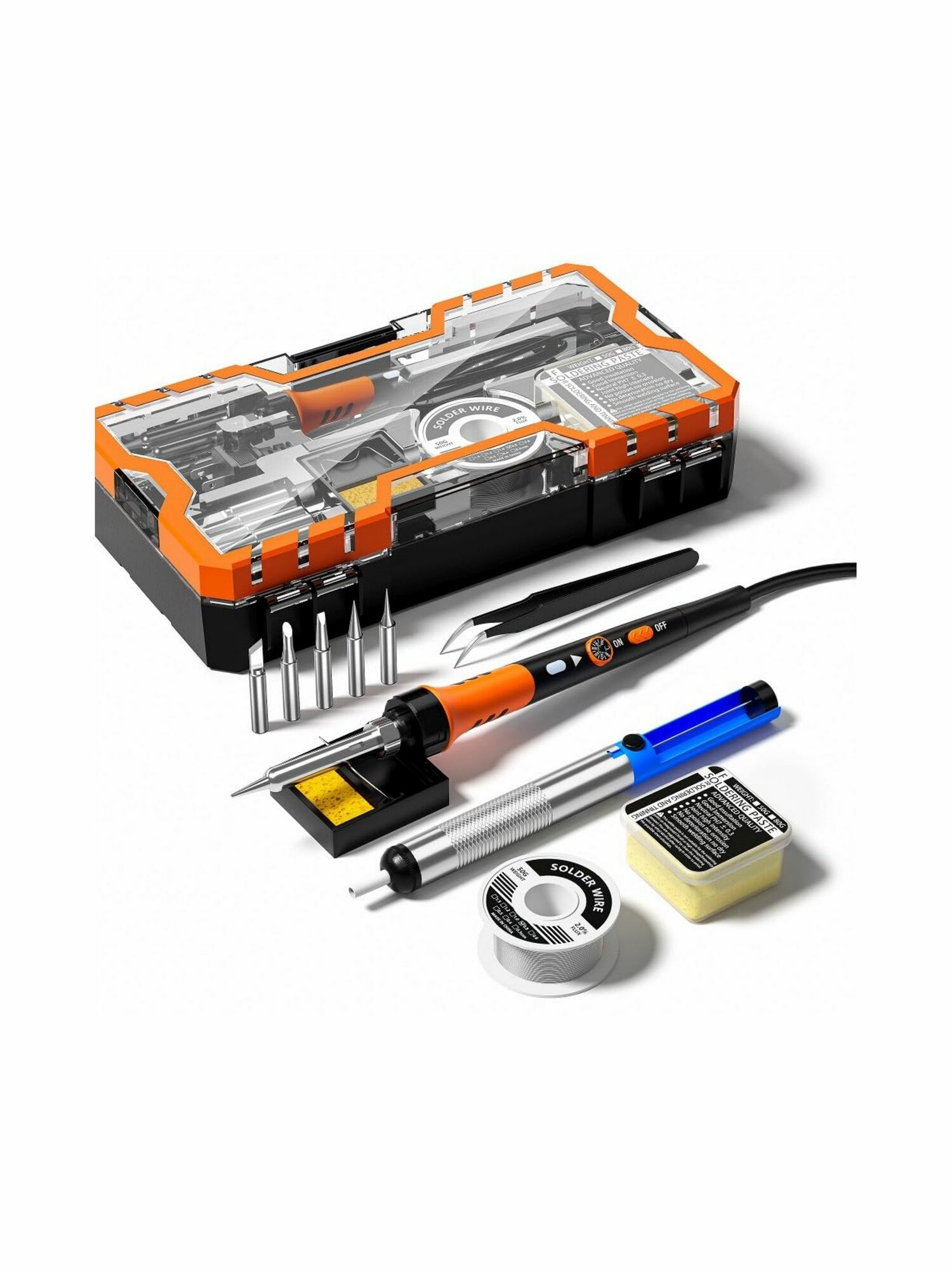 Набор паяльников 12 в 1, регулируемая температура 180-480 C,