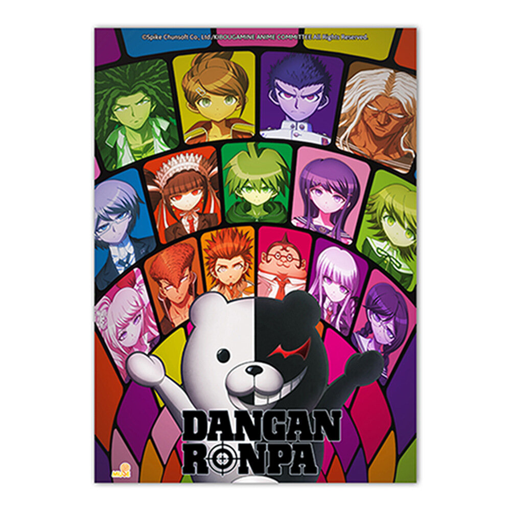 Данганронпа Постер аниме Искусство Настенное искусство Картина Декор для дома Декор для семьи Постер Настенные художественные принты