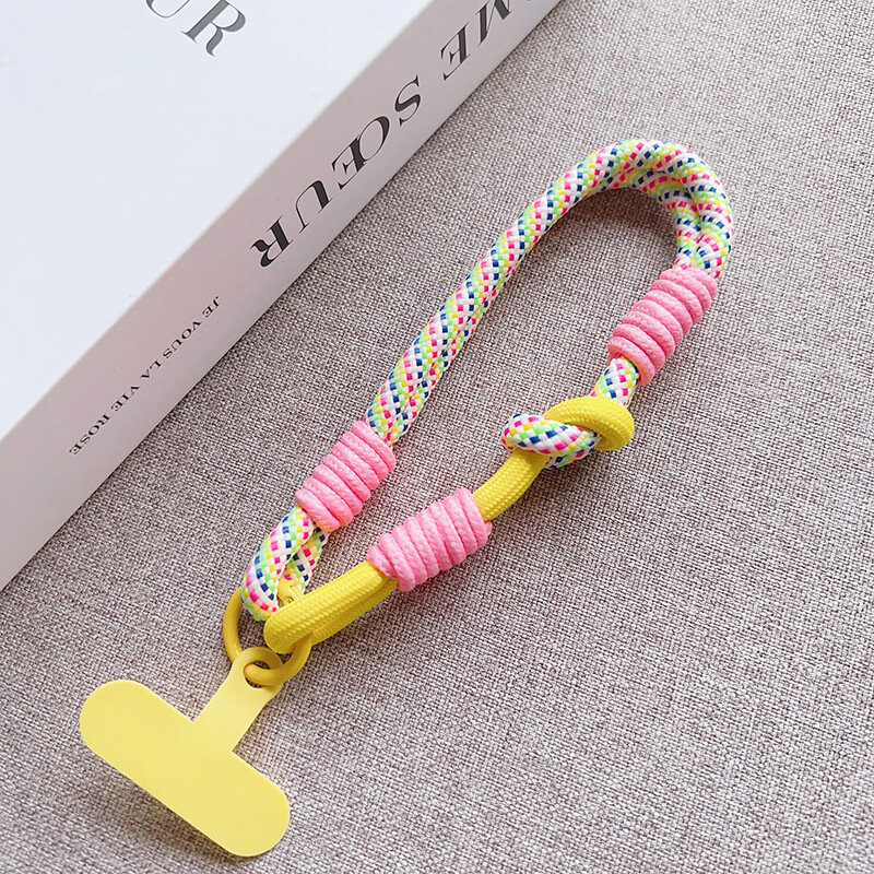 Брелок-держатель для телефона X2DDS, черно-белый, ремешок, защита от потери