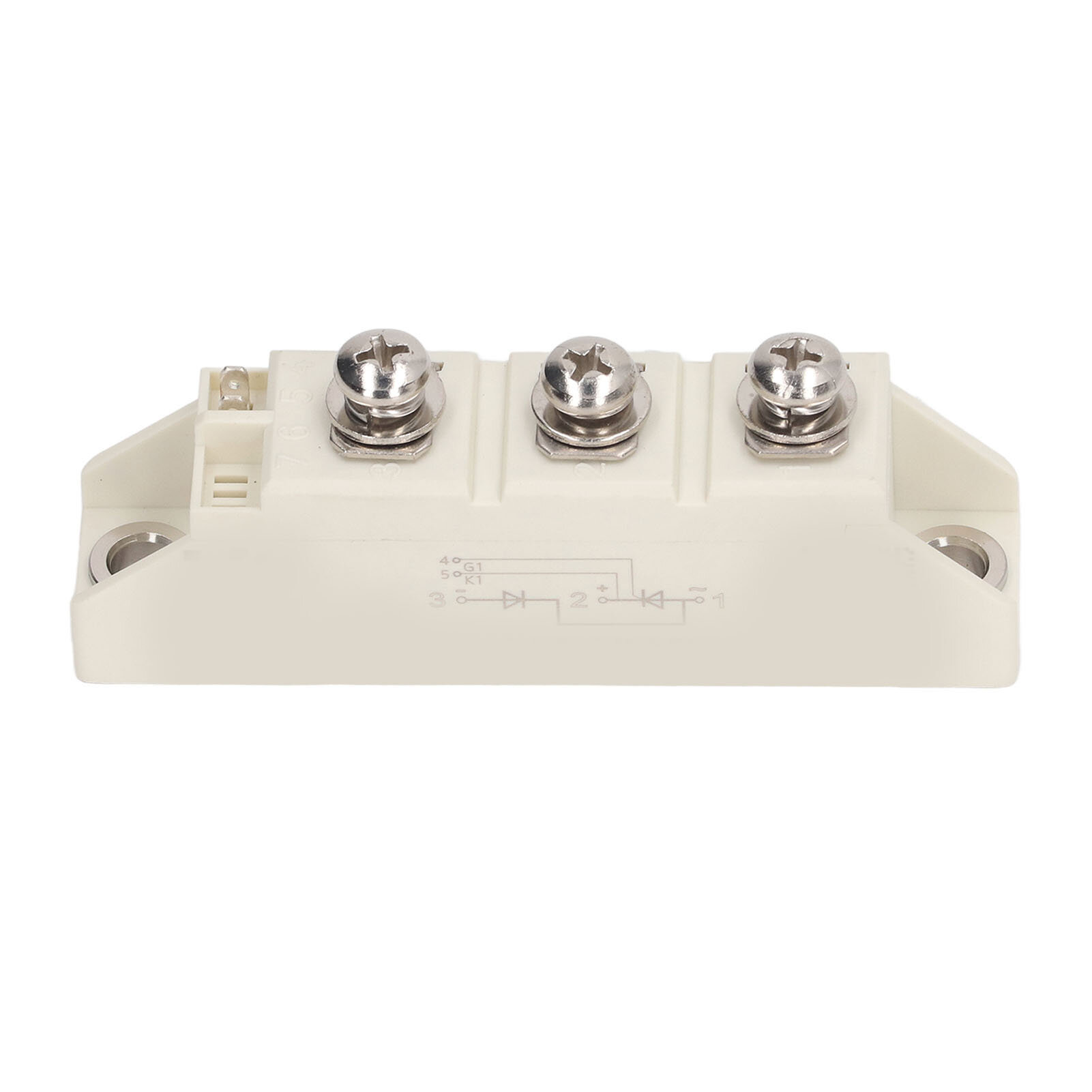 Тиристорный модуль, диод полууправления постоянного тока, 106 А, 1600 В, электронные компоненты, белый.