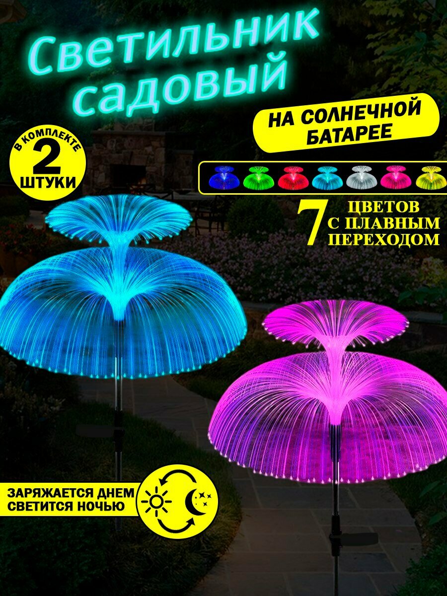 Уличный светильник, количество ламп:2шт