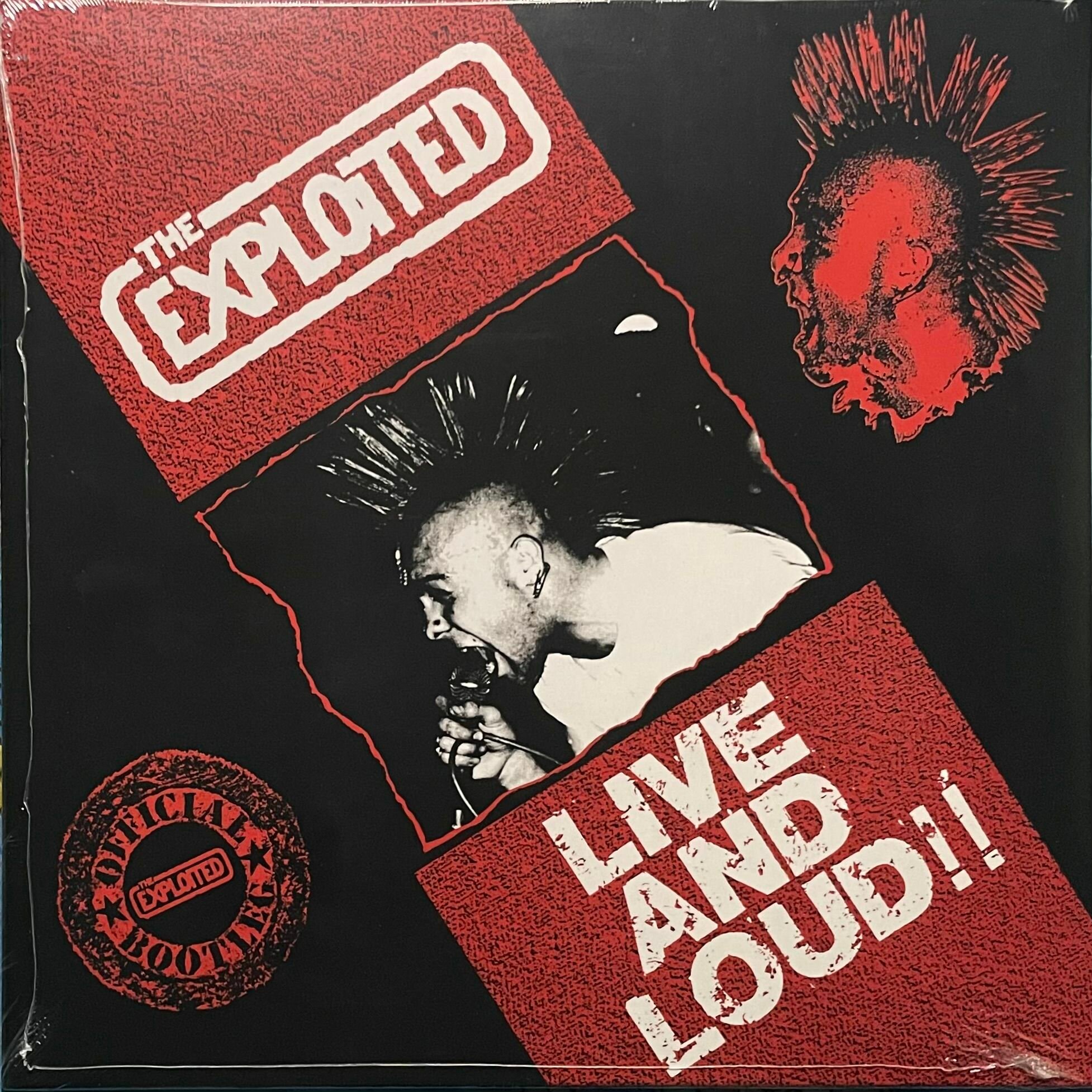 Виниловая пластинка The Exploited - Live And Loud! (Европа 2023г.)
