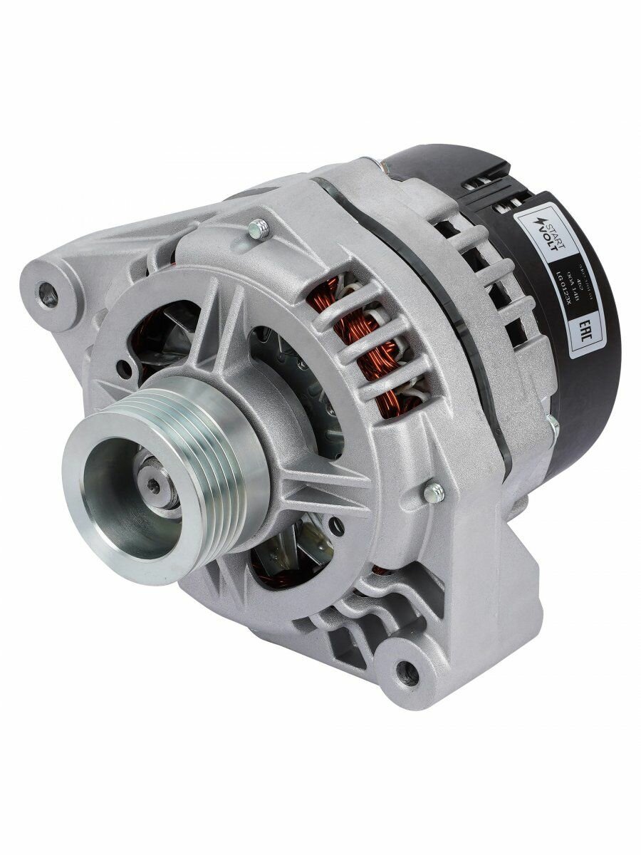 Генератор для а/м Лада 2123/Chevrolet Niva 90A (LG 0123X), STARTVOLT LG0123X