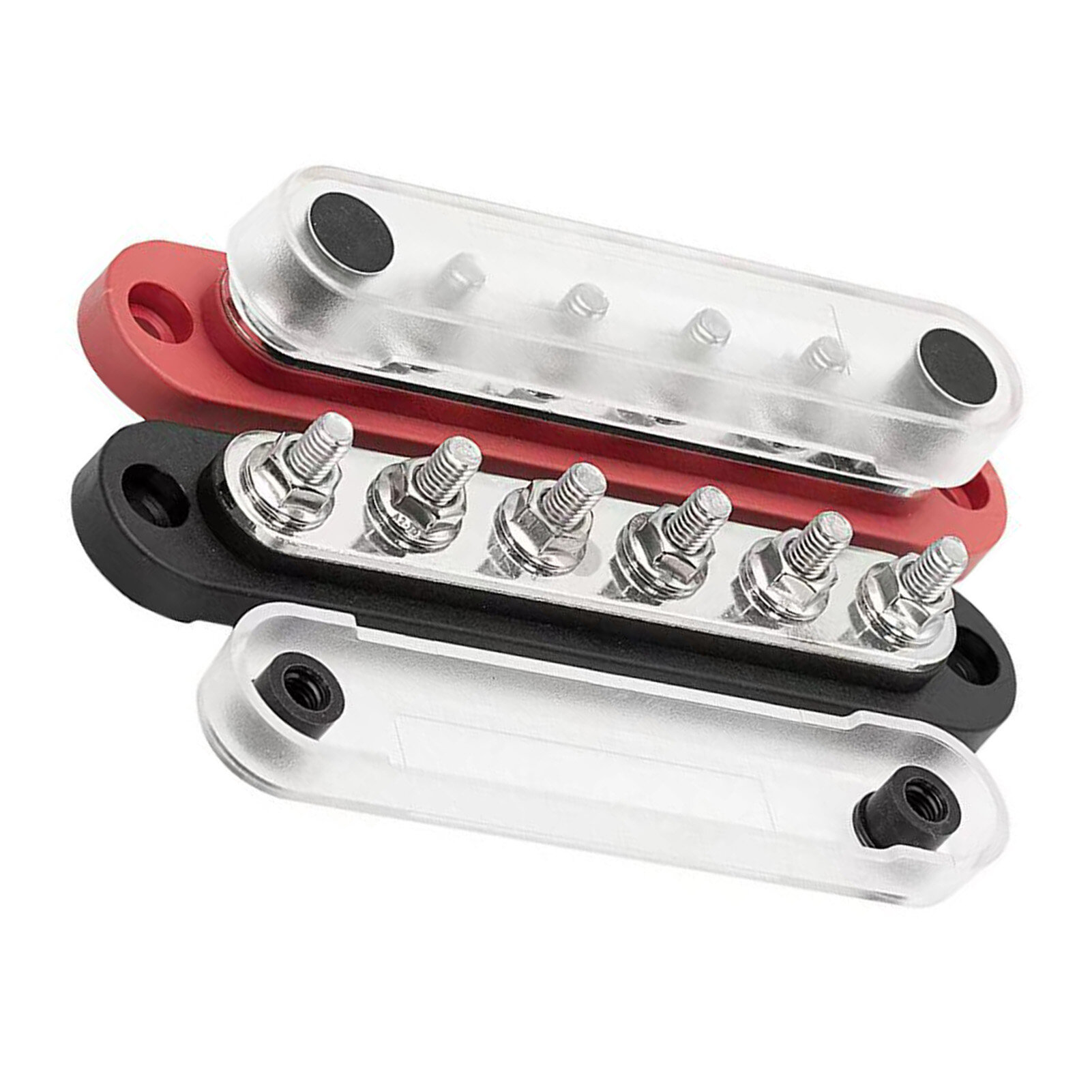 2 шт. 6-контактный предохранитель цепи блок 12-48 В 150 А проводка винт лезвие предохранитель блок водонепроницаемый для автомобилей RV судов