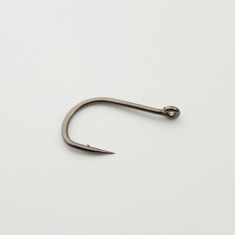 50 рыболовных крючков с зазубринами, изогнутыми горловинами, кольцами и отверстиями