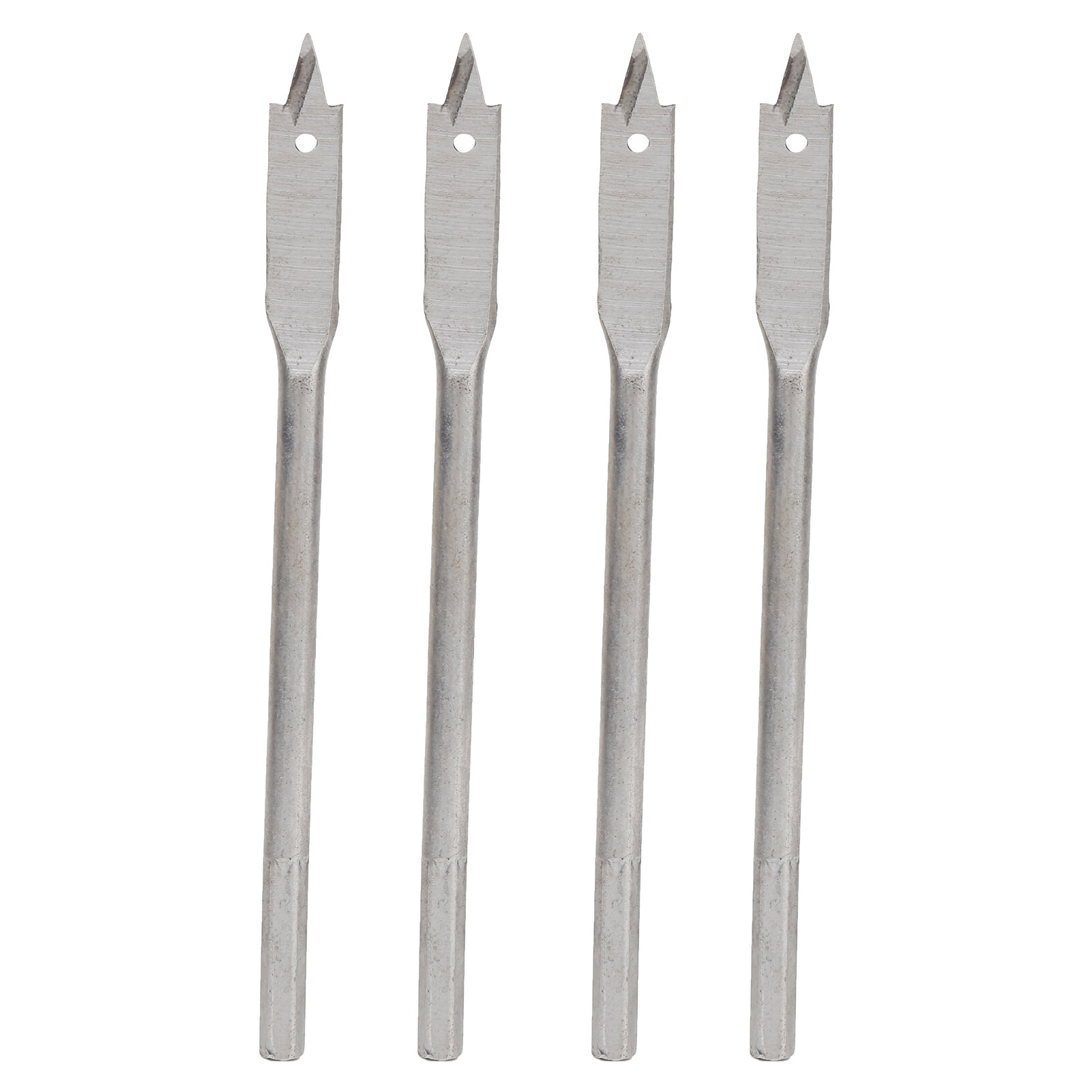 Набор плоских сверл по дереву, 4 шт, 3-точечный сверлильный инструмент из высокоуглеродистой стали для деревообработки, 10 мм