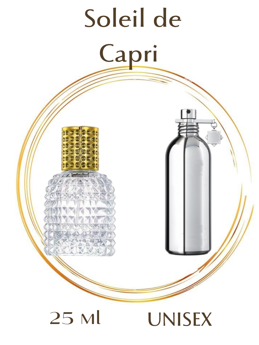 Духи парфюм Soleil de Capri спрей 25 мл унисекс, цветочные, фруктовые