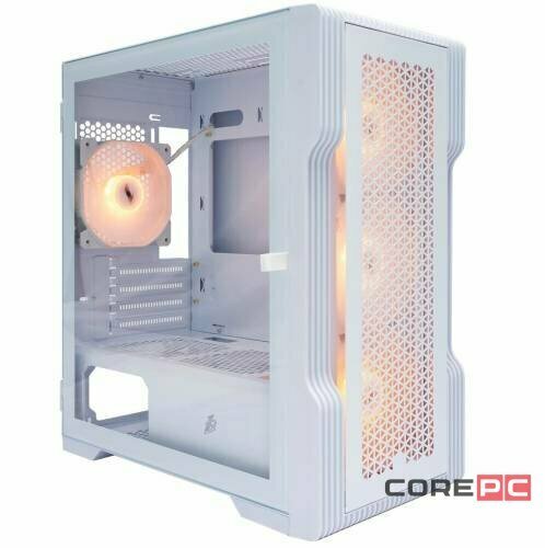 Компьютерный корпус 1STPLAYER TRILOBITE T3 ARGB White (FP_T3-WH-4F2-W(AP))