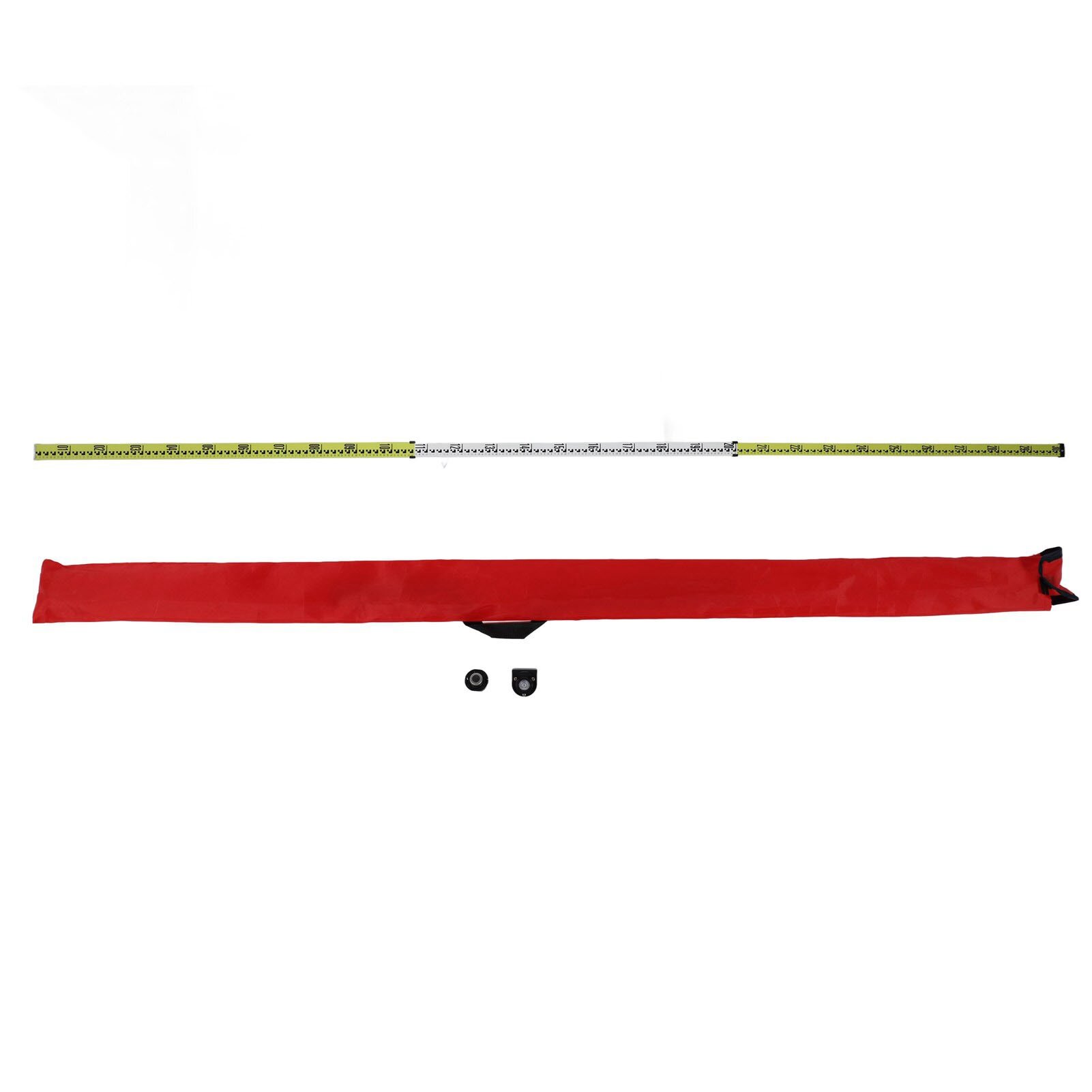 Двойная линейка башни с двойной телескопической линейкой с пузырьковым уровнем оптического выравнивания инструмент измерения 3 метра 3 метра