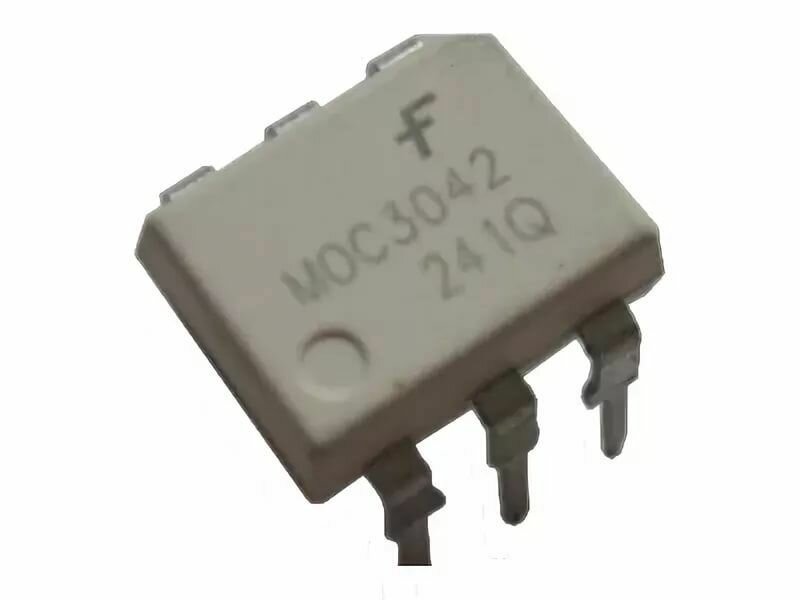 Оптопара MOC3042 Fairchild DIP-6 10шт