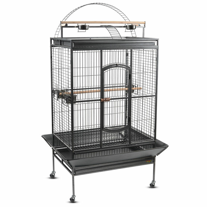 Клетка BC22 для птиц, черный металлик, 1130*900*1930мм , Triol