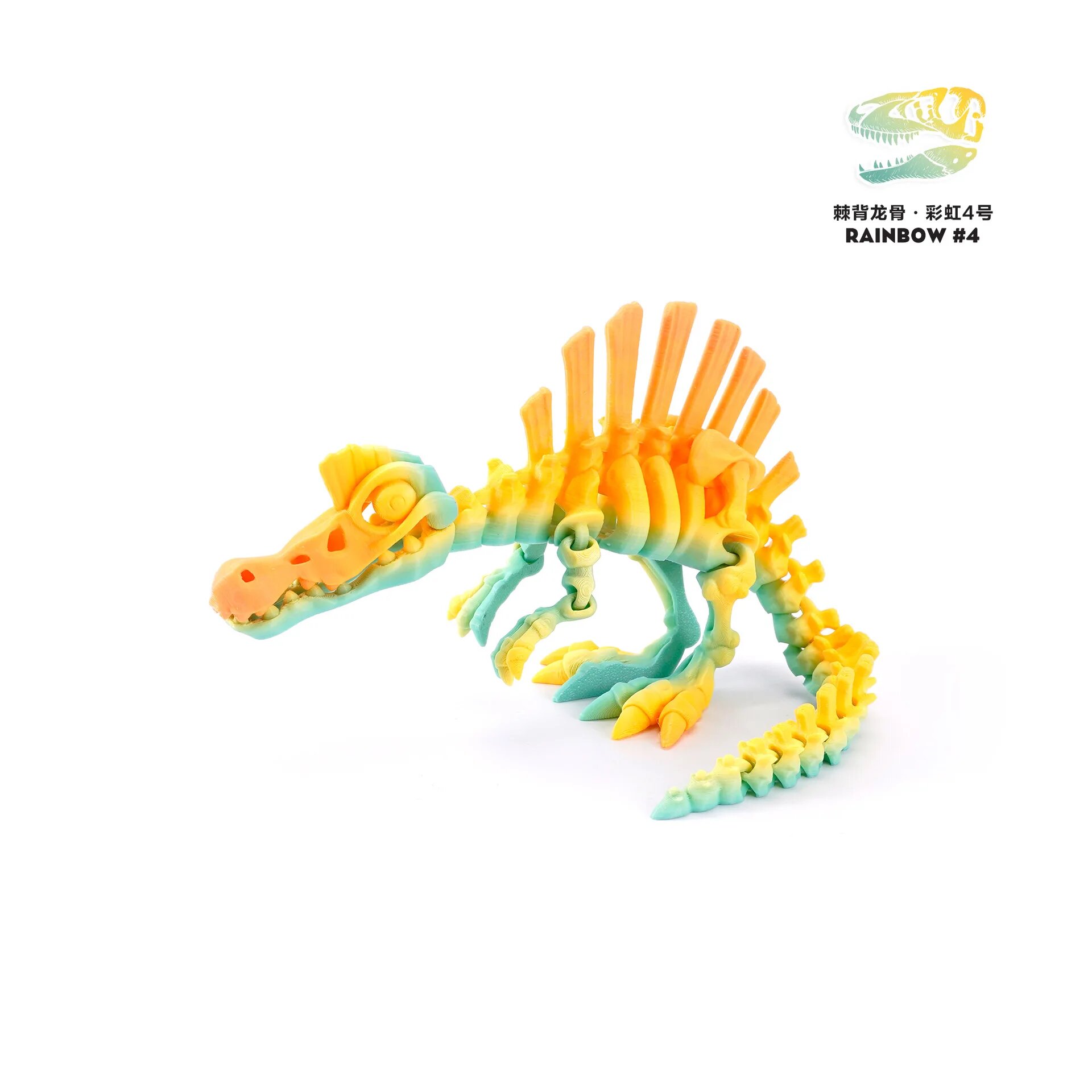 3D динозавр Игуанодон MOONBIFFY, цвет: Random Color 9