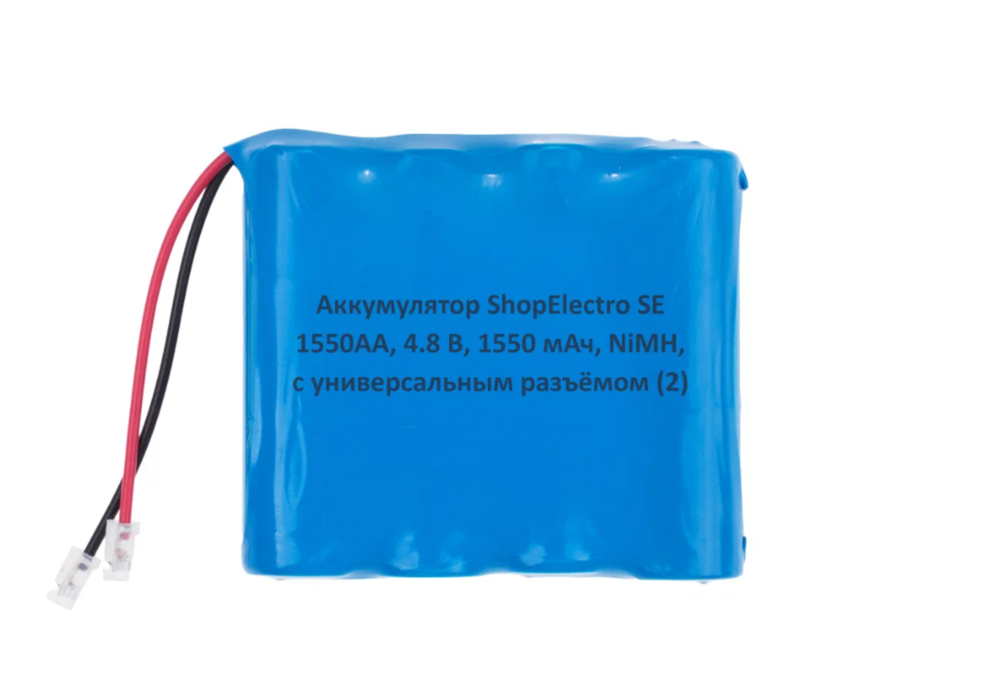 Аккумулятор ShopElectro SE1550АА, 4.8 В, 1550 мАч/ 4.8 V, 1550 mAh, NiMH, с универсальным разъёмом (1)