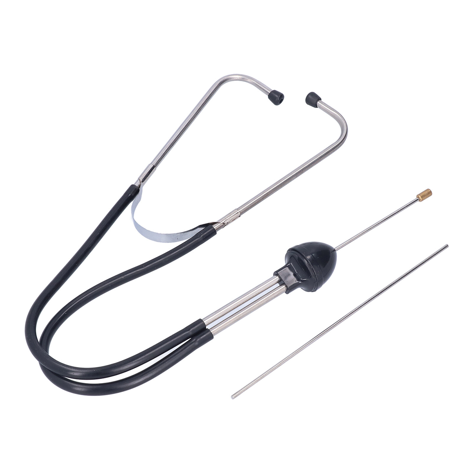 Механический цилиндр сонароскоп стальной с ПВХ шлангом автоматический диагностический инструмент двигателя универсальный для легковых автомобилей и грузовиков