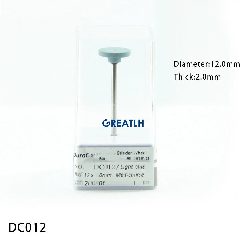 GREATLH Алмазный бор DC012, 12 мм, 2 мм