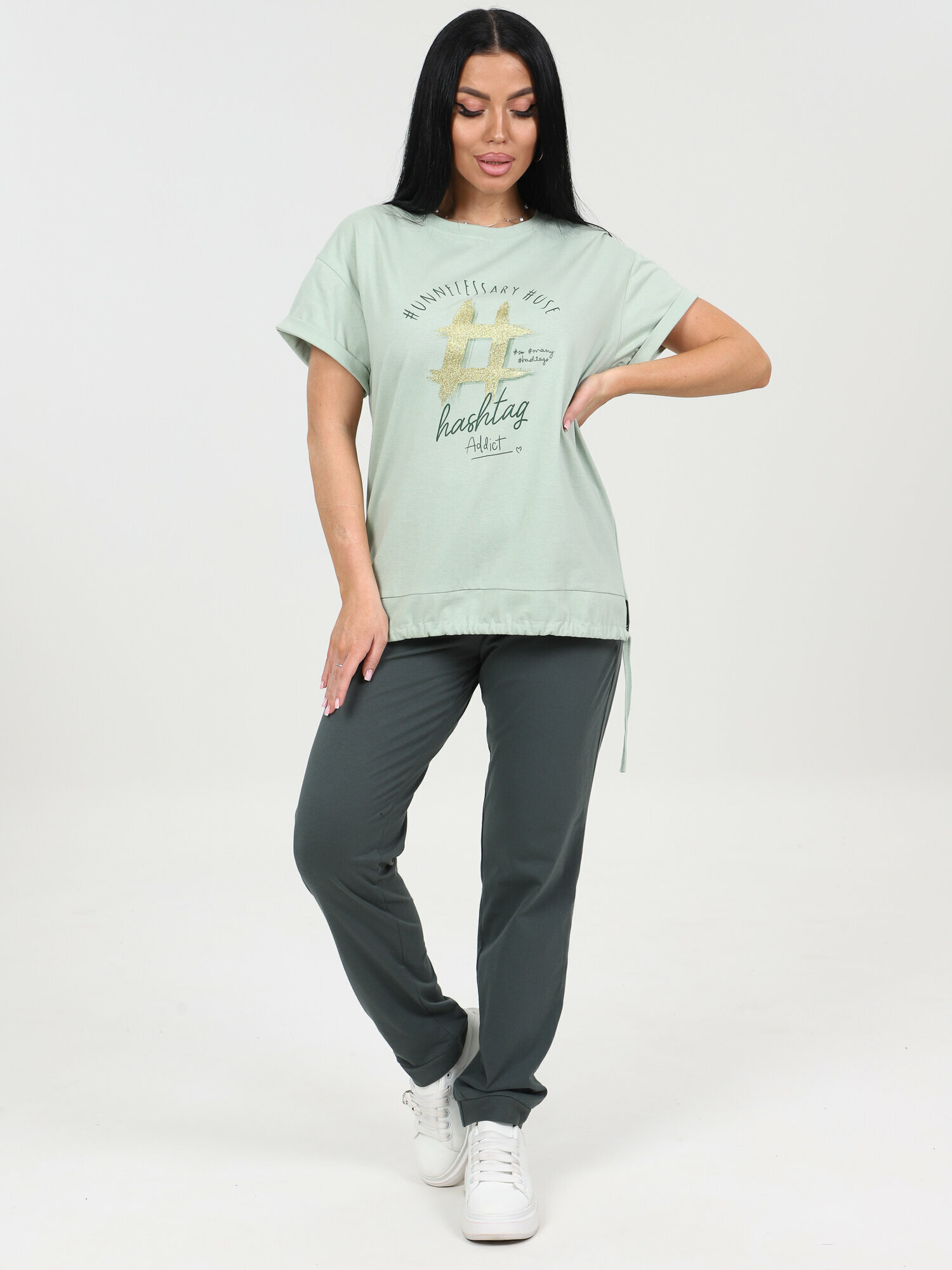 Комплект одежды домашний женский с брюками