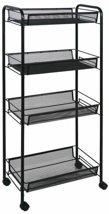 Этажерка ЗМИ Ладья 24 К (Э342Ч), черный