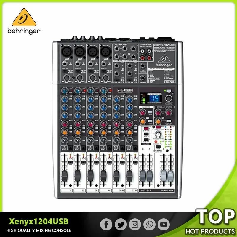Микшерный пульт Behringer XENYX x1204