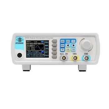 JDS6600 60 МГц DDS функциональный генератор сигналов CNC произвольный двухканальный частотомер