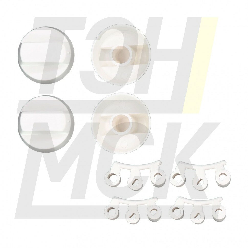 Комплект универсальных ручек для плит Ariston, Darina, WL1032