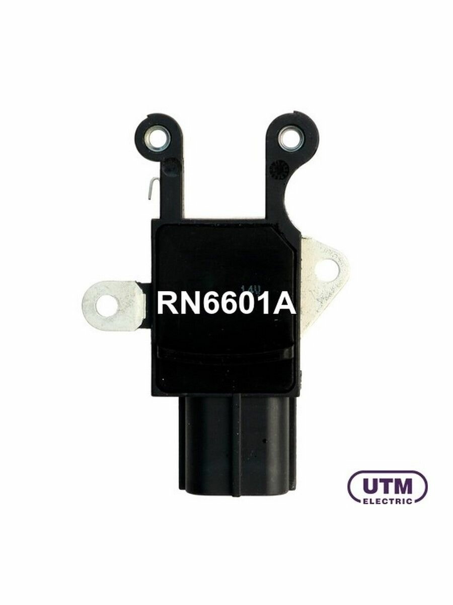Регулятор генератора UTM RN6601A, для Ford, Volvo, Mazda, черный — фото 1